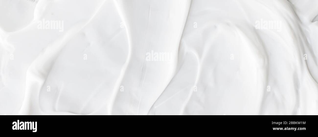 Skincare cosmetics and cream product texture or antibacterial liquid ...