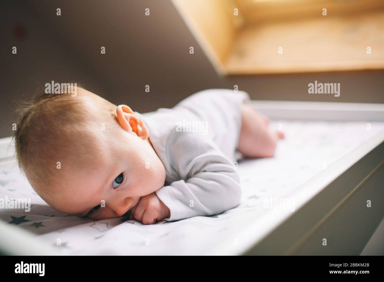 Baby changing table hi-res stock photography and images - Alamy