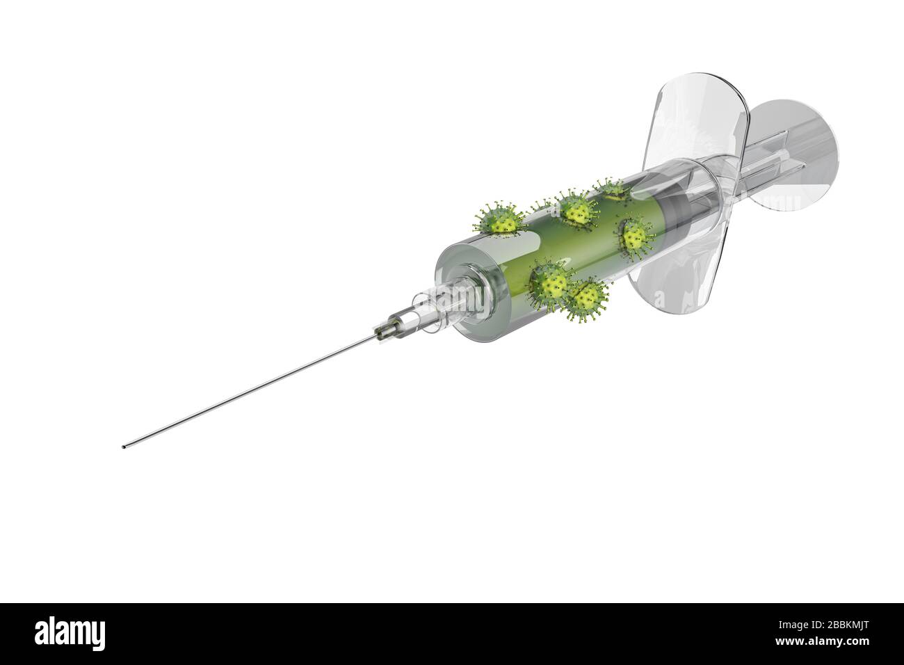 3d rendering, close up view of corona virus 2019-nCov which is ...