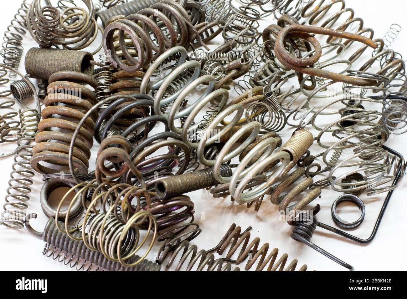 Many steel springs hi-res stock photography and images - Alamy