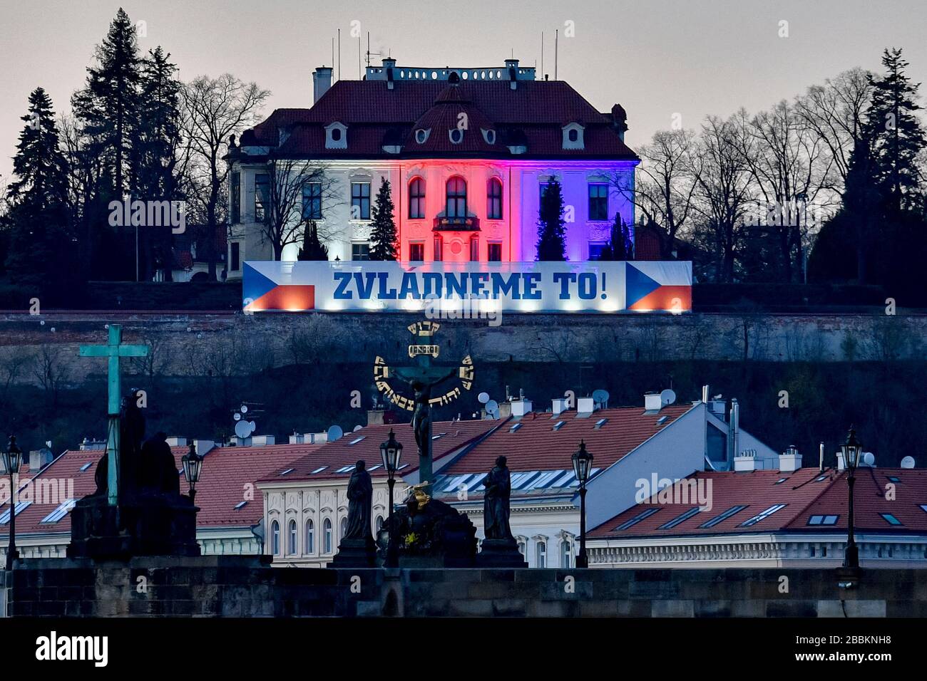 Prague, Czech Republic. 31st Mar, 2020. Kramar Villa in Prague, the ...