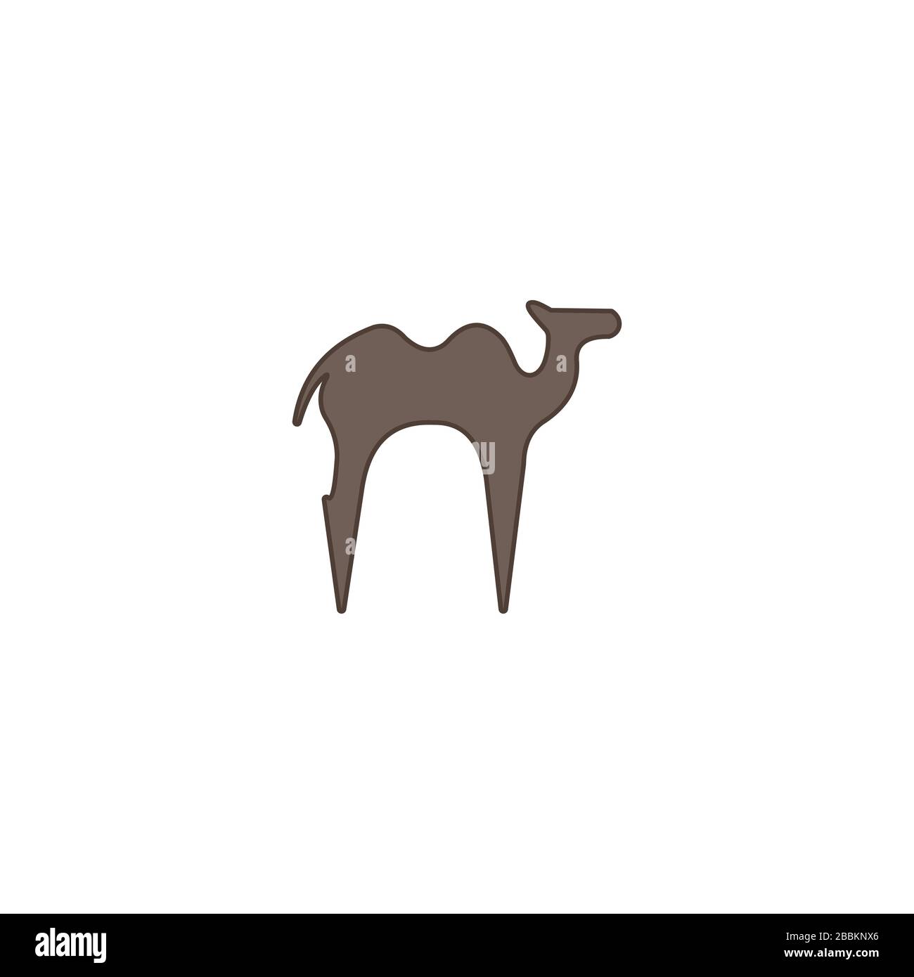 Animal Camel Logo Design Template Stock Vector Image & Art - Alamy