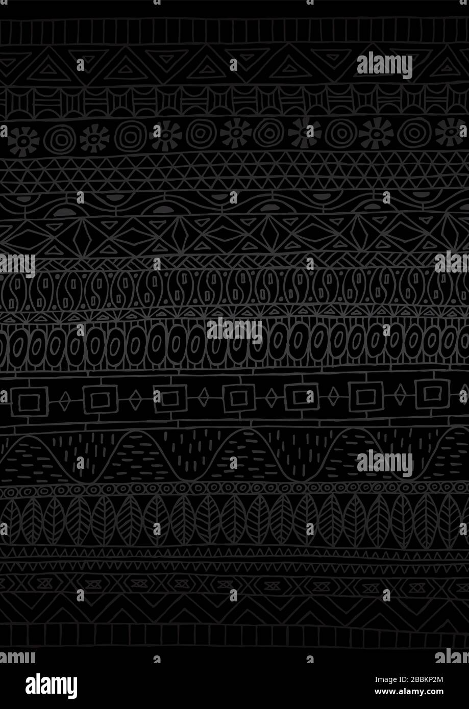 Minimal tribal line art hi-res stock photography and images - Alamy