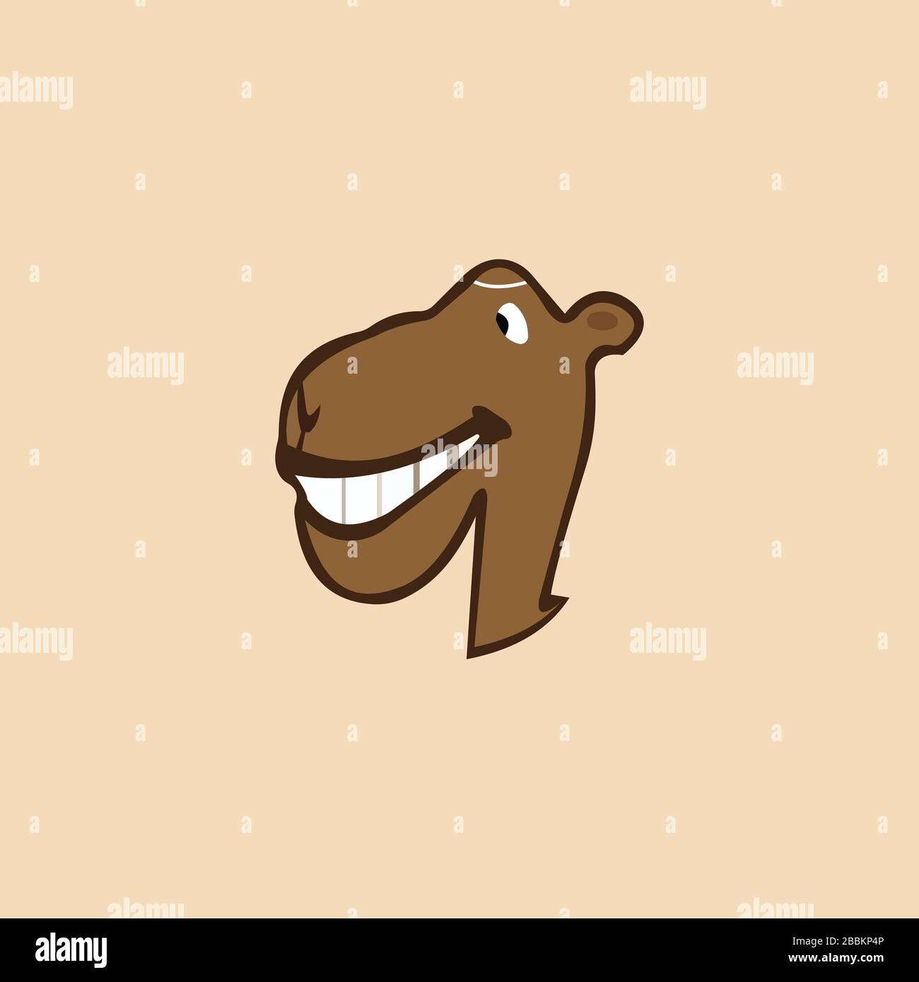 Animal Camel Logo Design Template Stock Vector Image & Art - Alamy