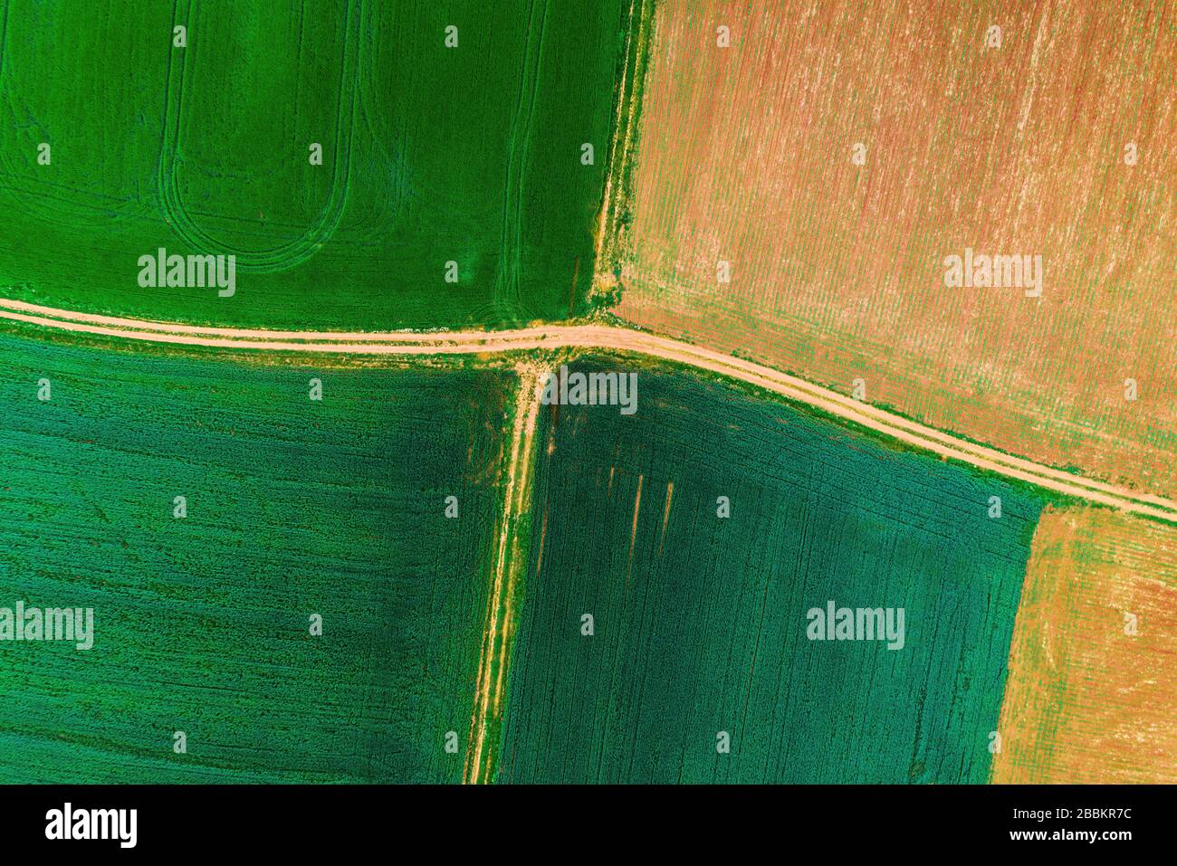 Drone flight over agricultural landscape hi-res stock photography and ...