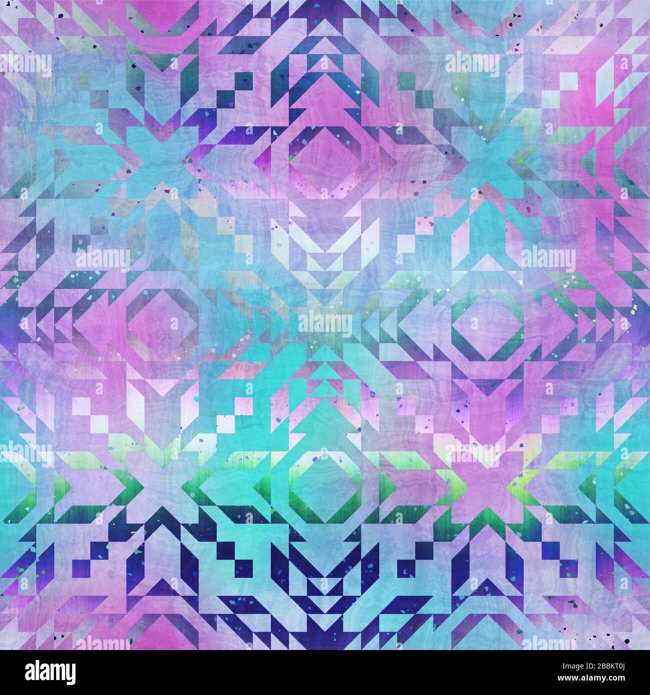 Surreal ombre blend digital pattern overlay swatch Stock Photo - Alamy