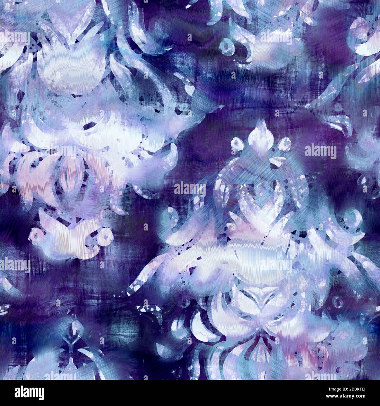 Watercolor wash ink bleed fabric texture swatch Stock Photo - Alamy