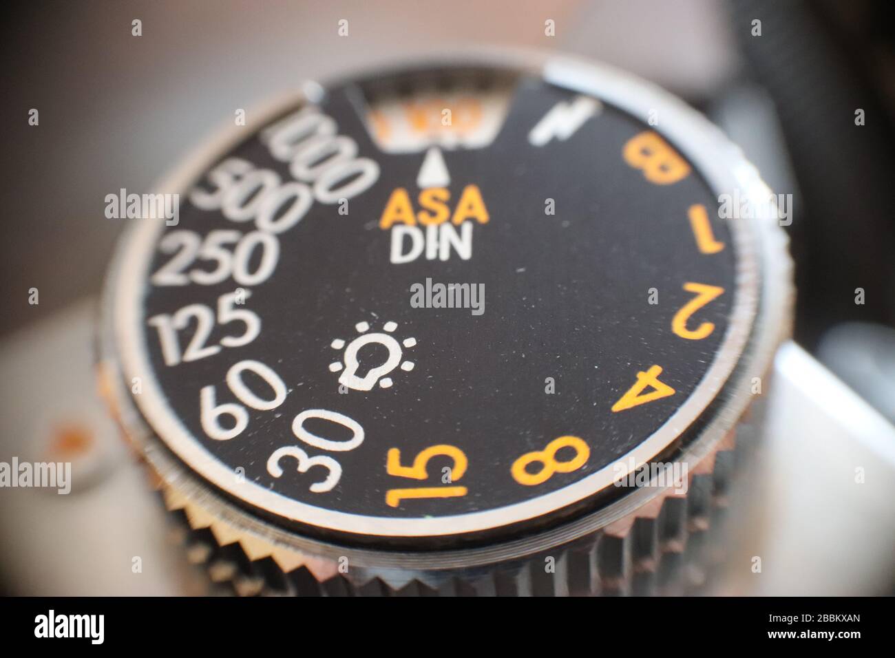 Classic Shutter Speed and ISO dial Stock Photo - Alamy