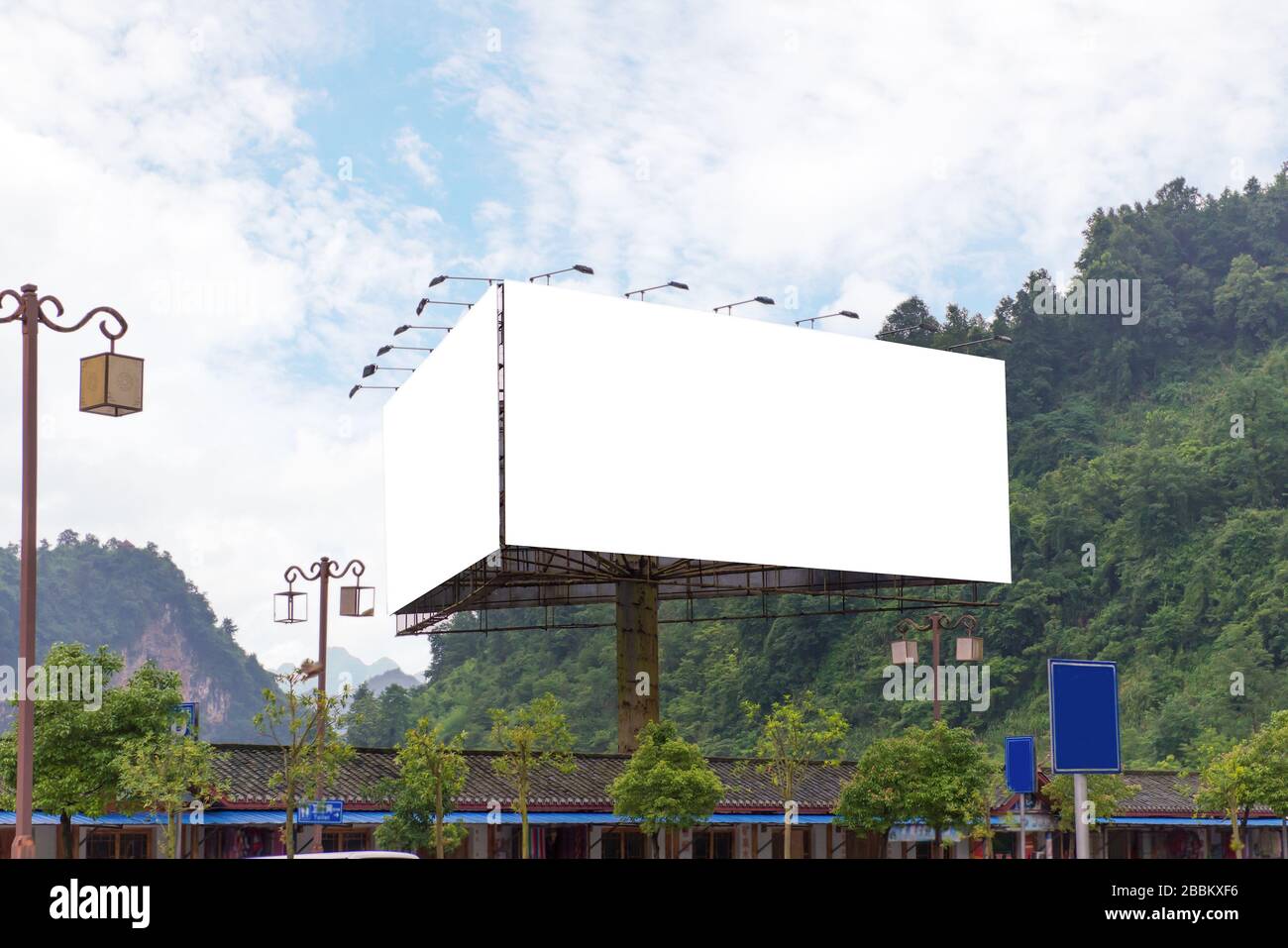 billboard or advertising poster for advertisement concept background ...