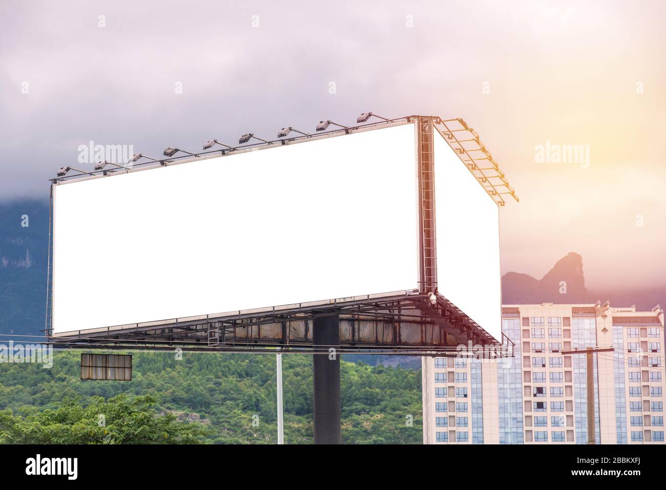 billboard or advertising poster for advertisement concept background ...