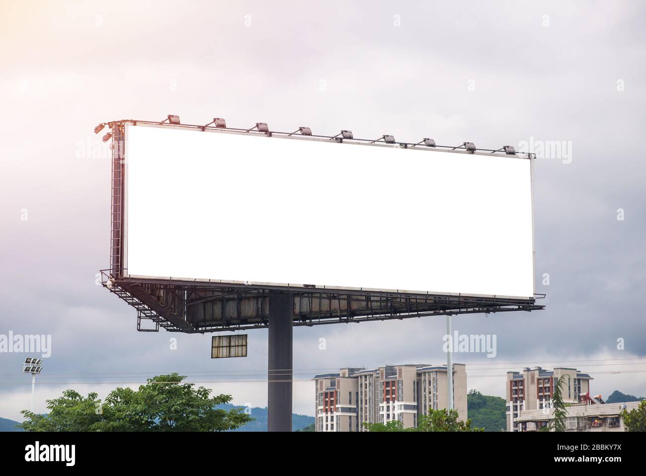 billboard or advertising poster for advertisement concept background ...