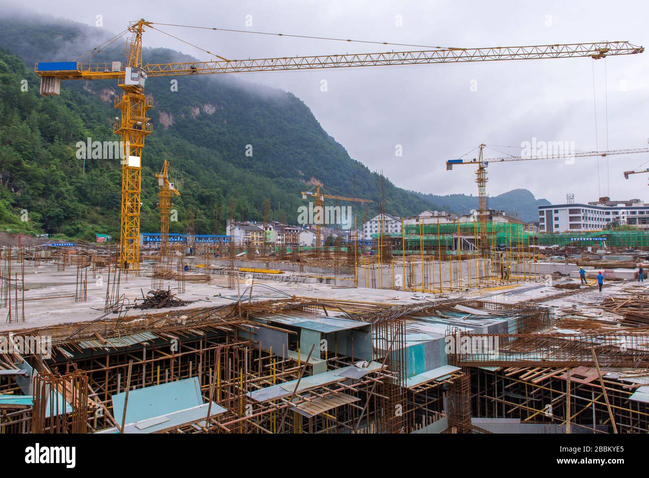 Building construction site in progress hi-res stock photography and images - Alamy