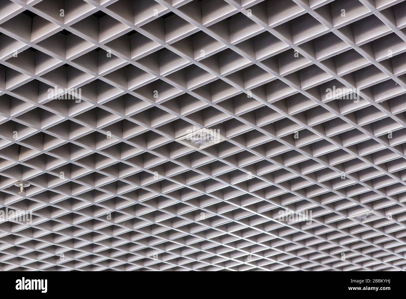 ceiling roof structure of the modern building Stock Photo - Alamy