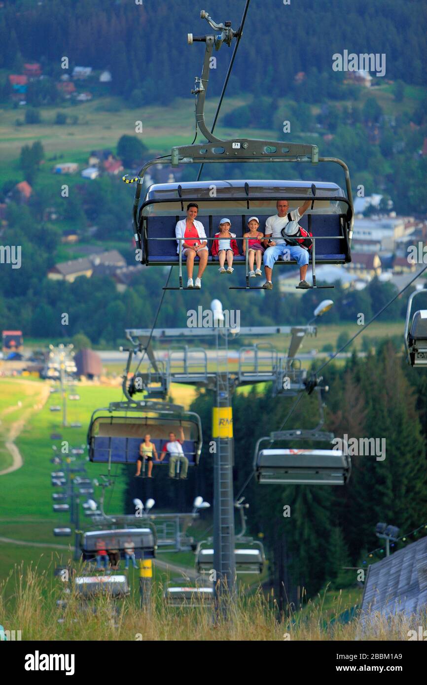 Gubalówka cable car hi-res stock photography and images - Alamy