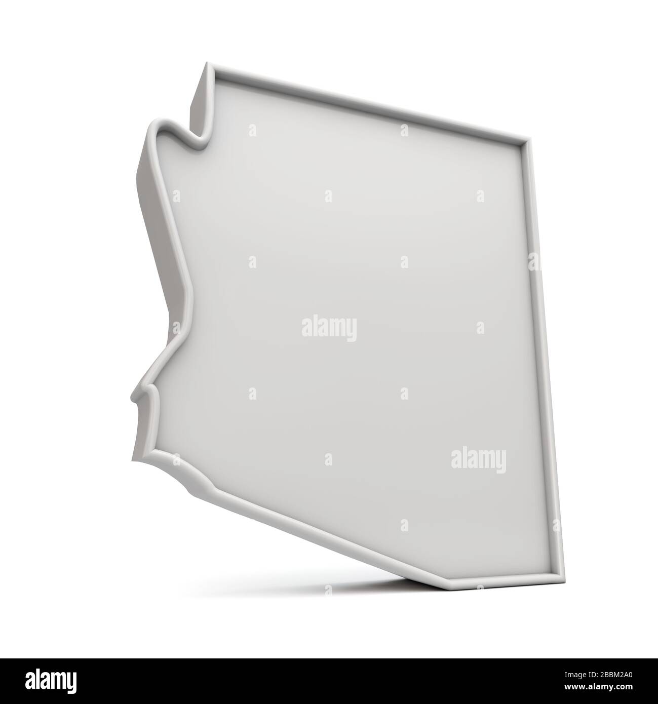 Arizona state map hi-res stock photography and images - Alamy