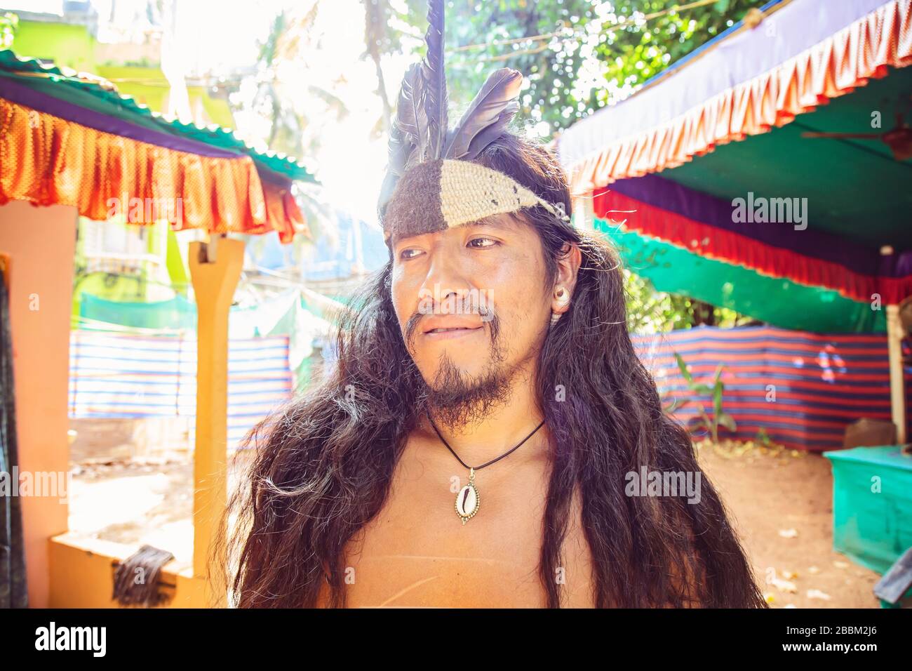 Native American Hair Men