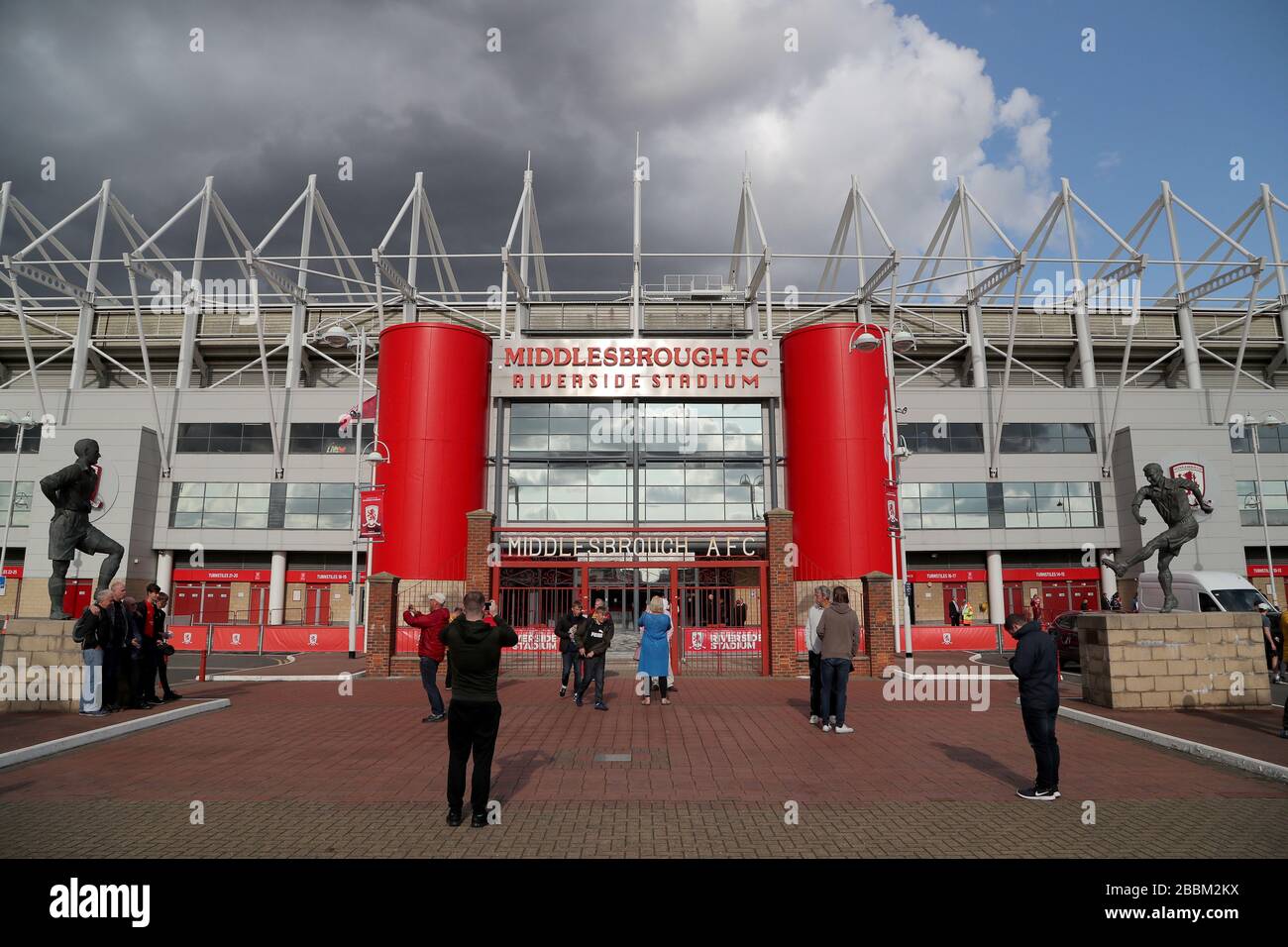Middlesbrough's Riverside Stadium Stock Photo - Alamy