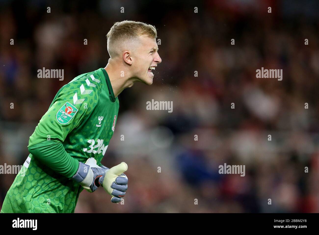 Middlesbrough goalkeeper Aynsley Pears Stock Photo - Alamy