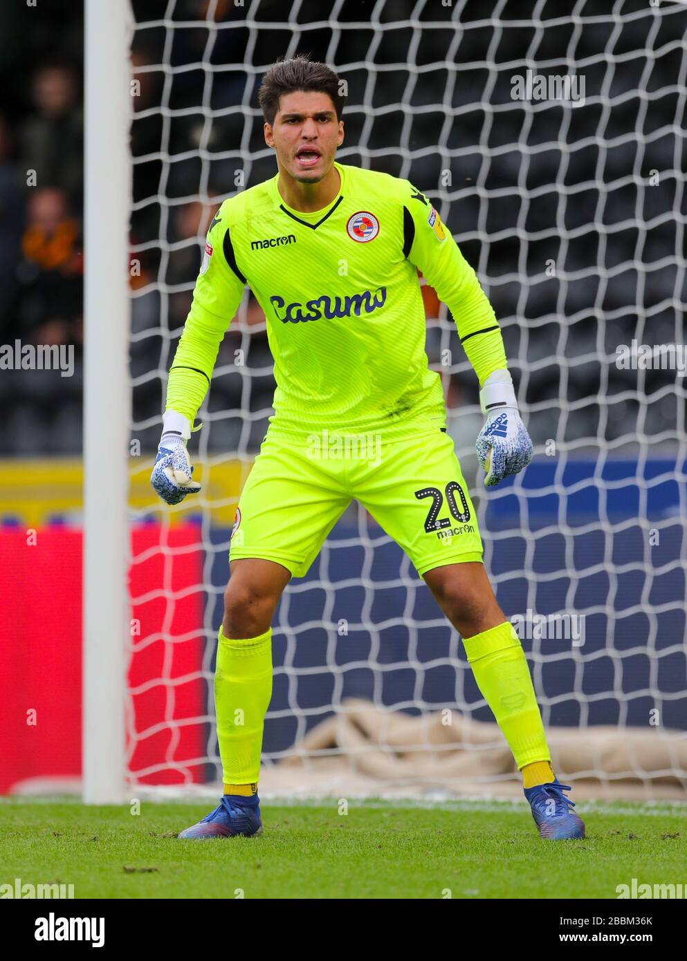 Reading goalkeeper Joao Virginia Stock Photo - Alamy