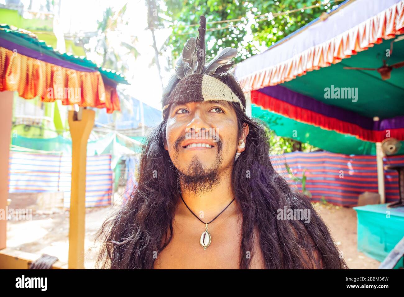 Native American Indian Beard