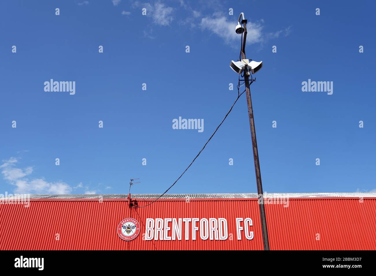 General view of the Brentford ground before the game Stock Photo - Alamy