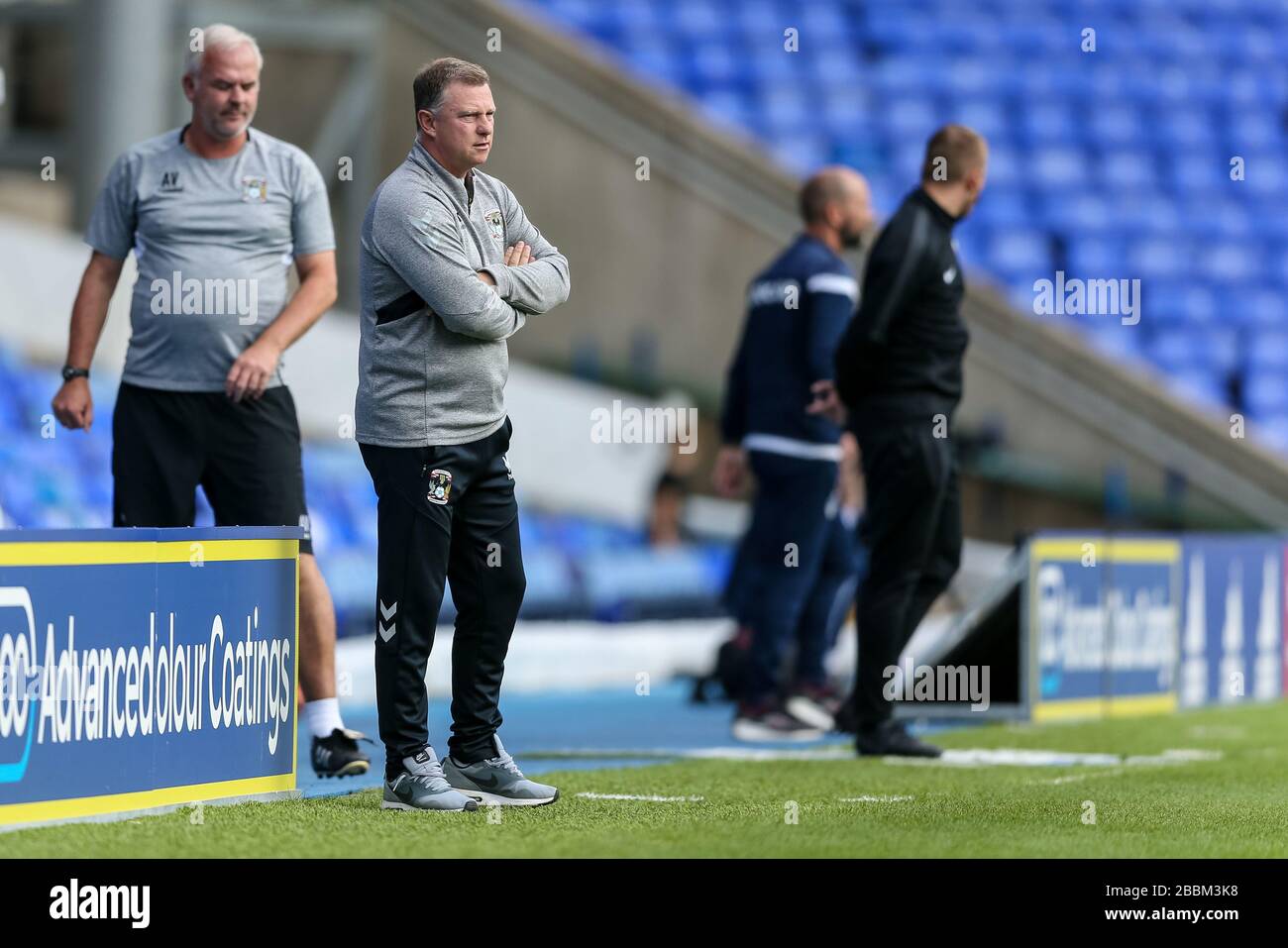 Coventry City's manager Mark Robins Stock Photo - Alamy