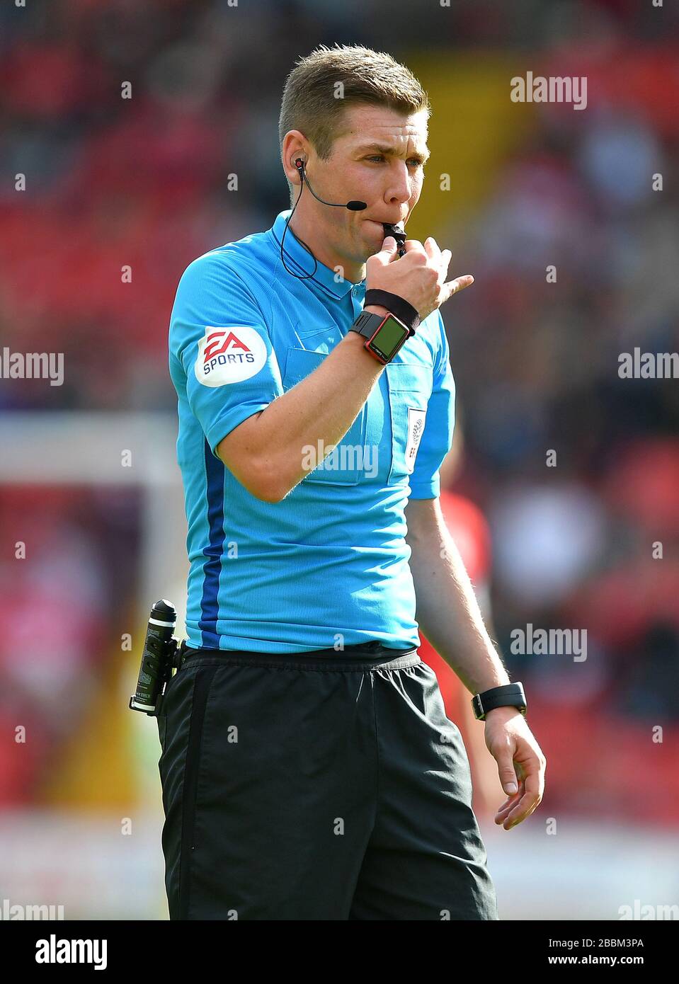 Referee Matthew Donohue Stock Photo - Alamy