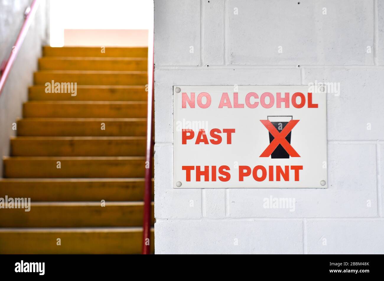 General view of signage at Oakwell Stock Photo - Alamy