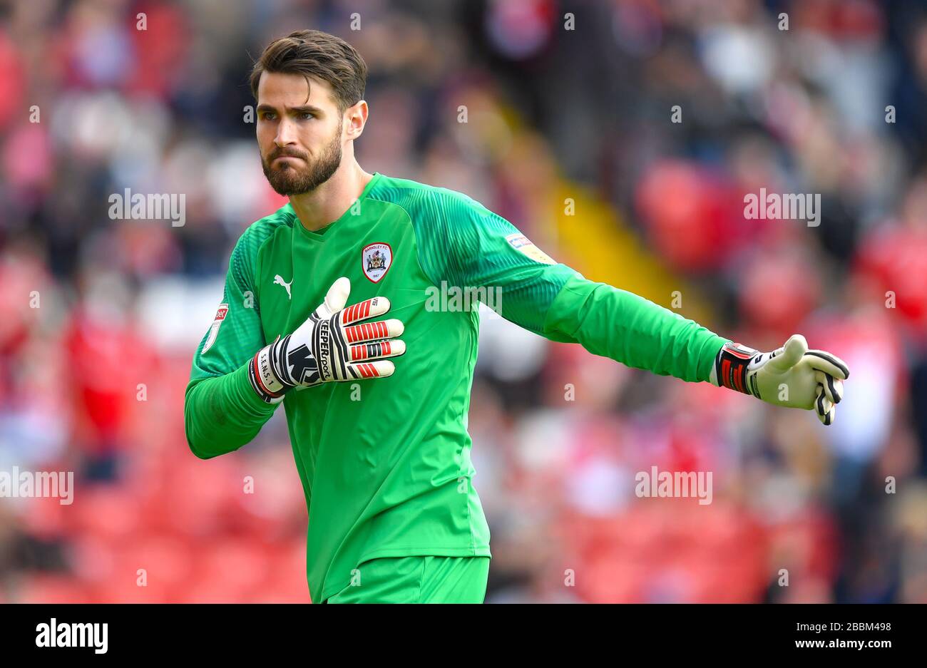 Barnsley goalkeeper Sami Radlinger Stock Photo - Alamy