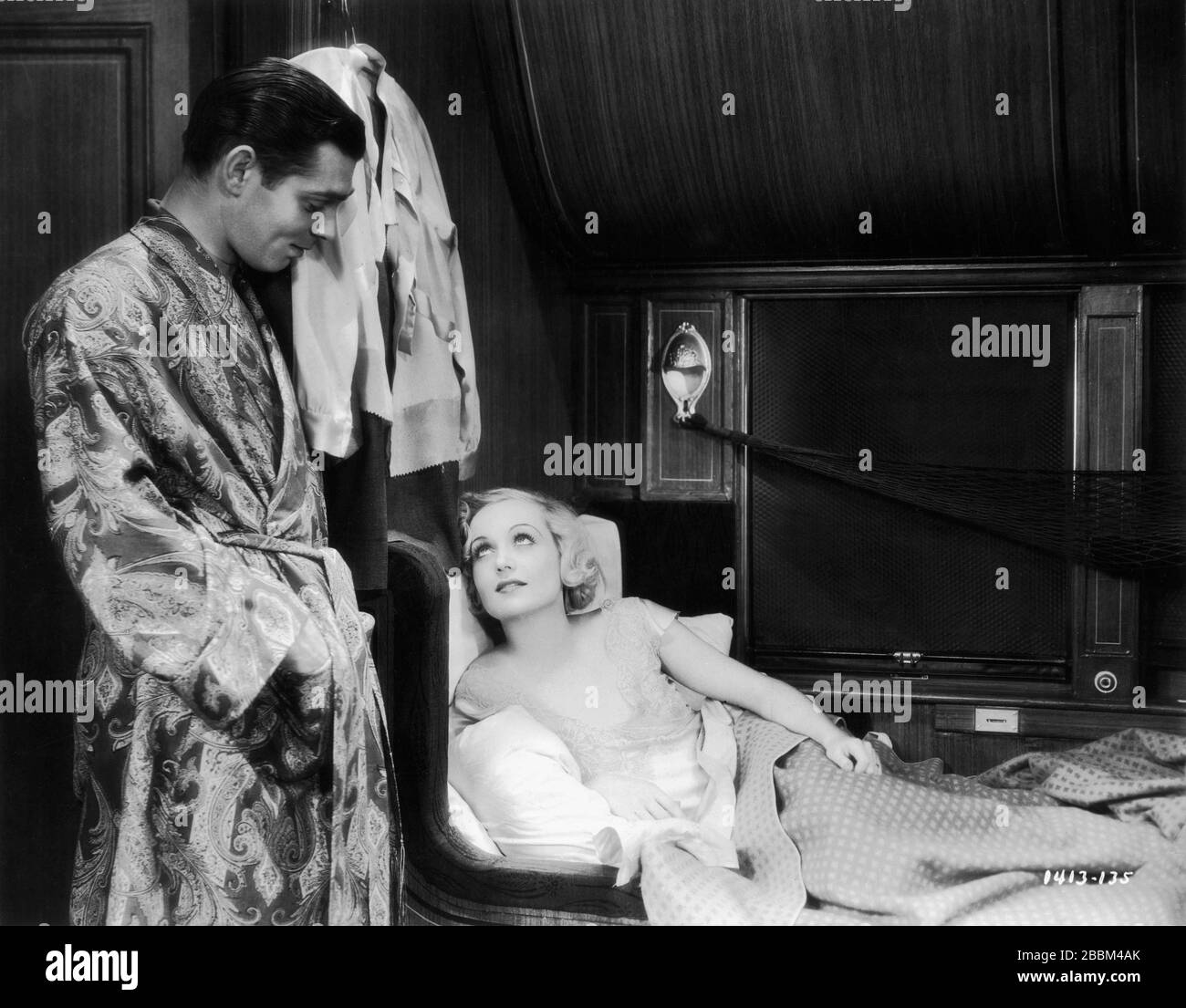 CLARK GABLE and CAROLE LOMBARD in NO MAN OF HER OWN 1932 director ...