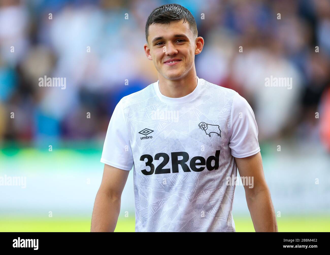 Derby County's Jason Knight prior to kick-off Stock Photo - Alamy