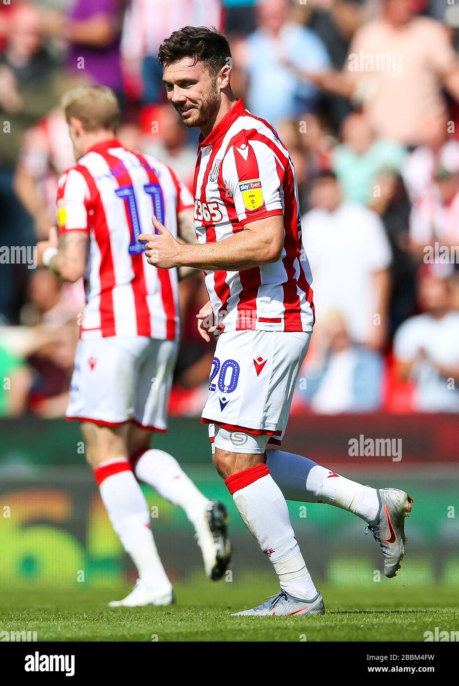 Stoke City's Scott Hogan Stock Photo - Alamy