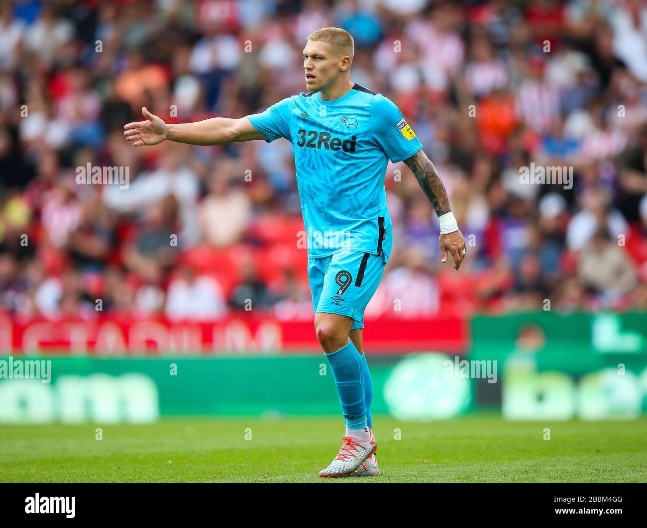 Derby County's Martyn Waghorn Stock Photo - Alamy