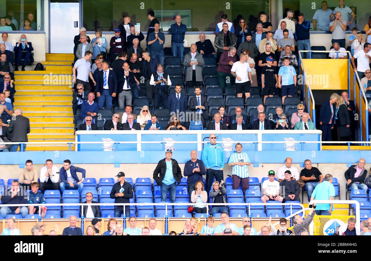 General view of fans in the stands Stock Photo - Alamy