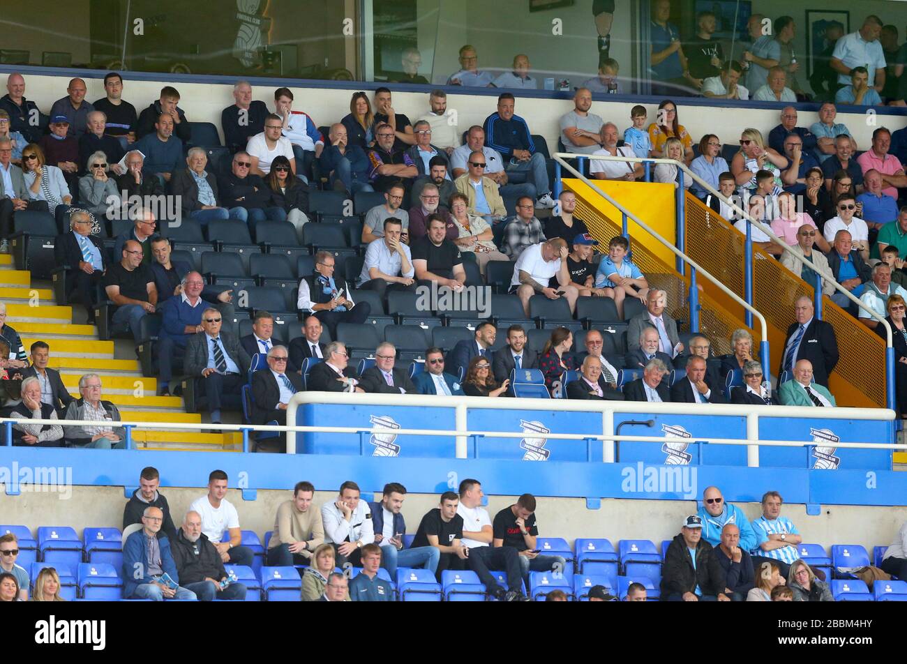 General view of fans in the stands Stock Photo - Alamy