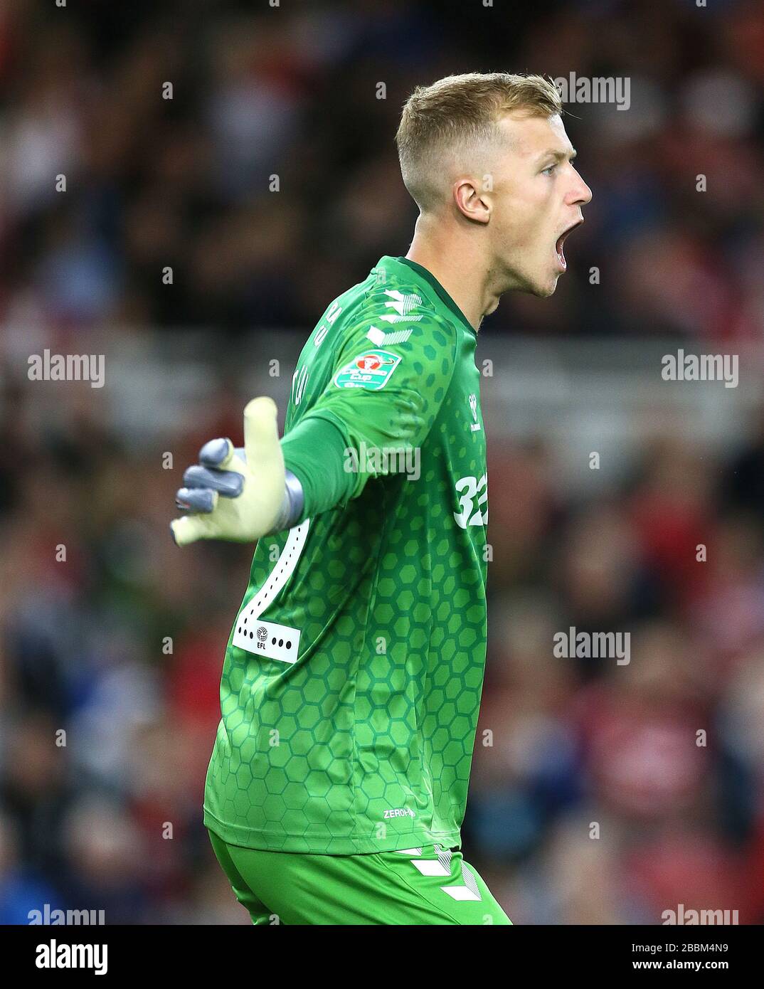 Middlesbrough goalkeeper Aynsley Pears Stock Photo - Alamy
