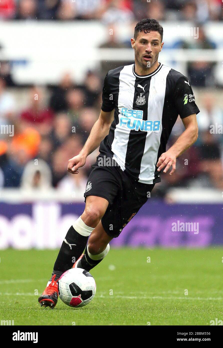 Newcastle United's Fabian Schar Stock Photo - Alamy