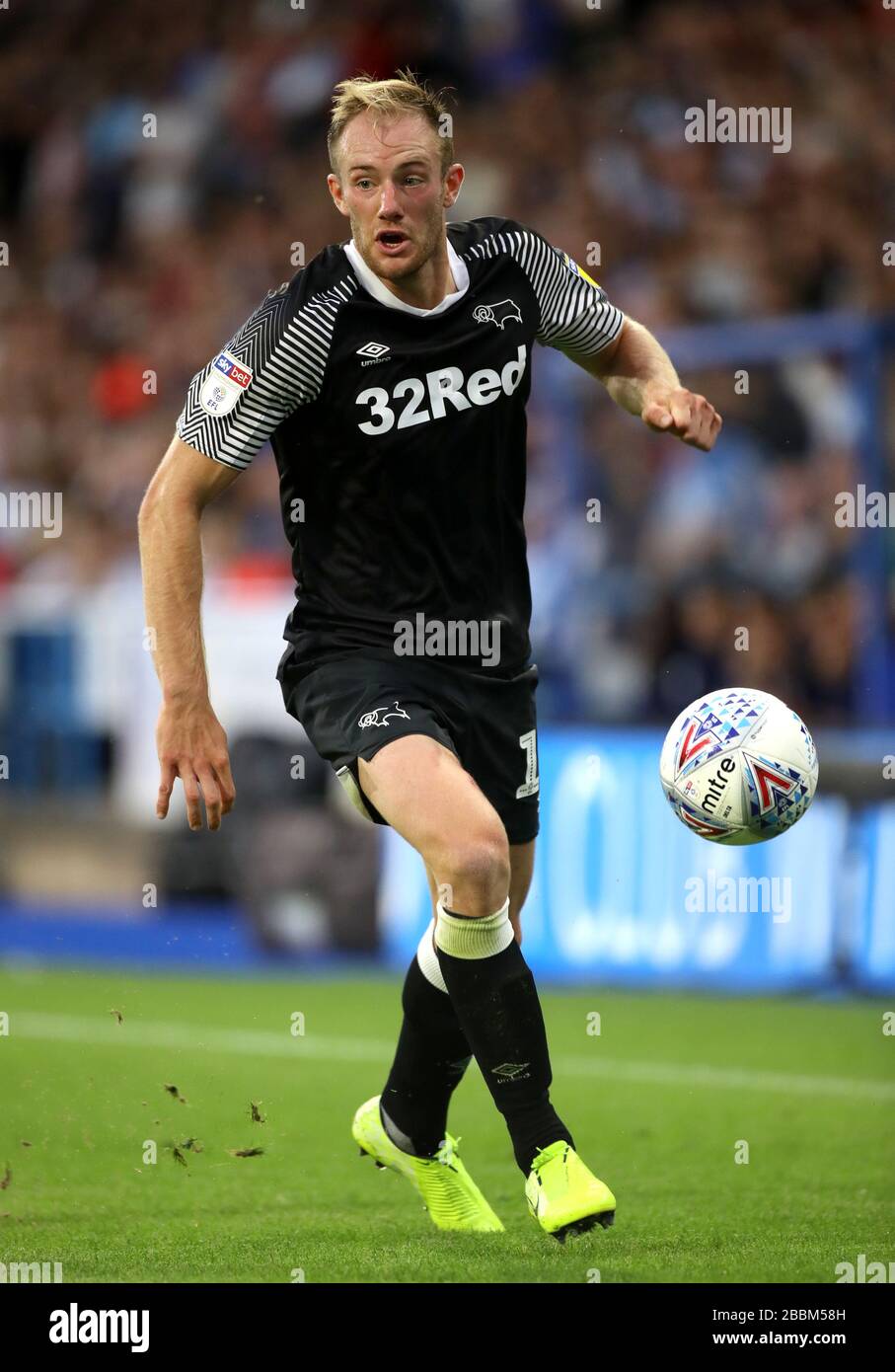 Derby County's Matt Clarke in action Stock Photo - Alamy