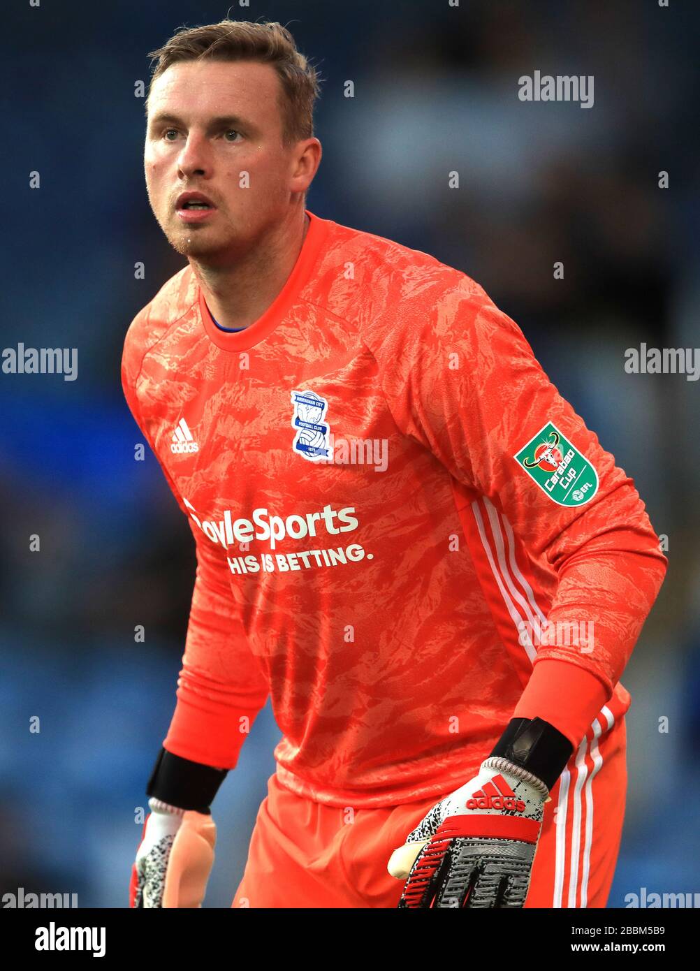 Birmingham City goalkeeper David Stockdale Stock Photo - Alamy