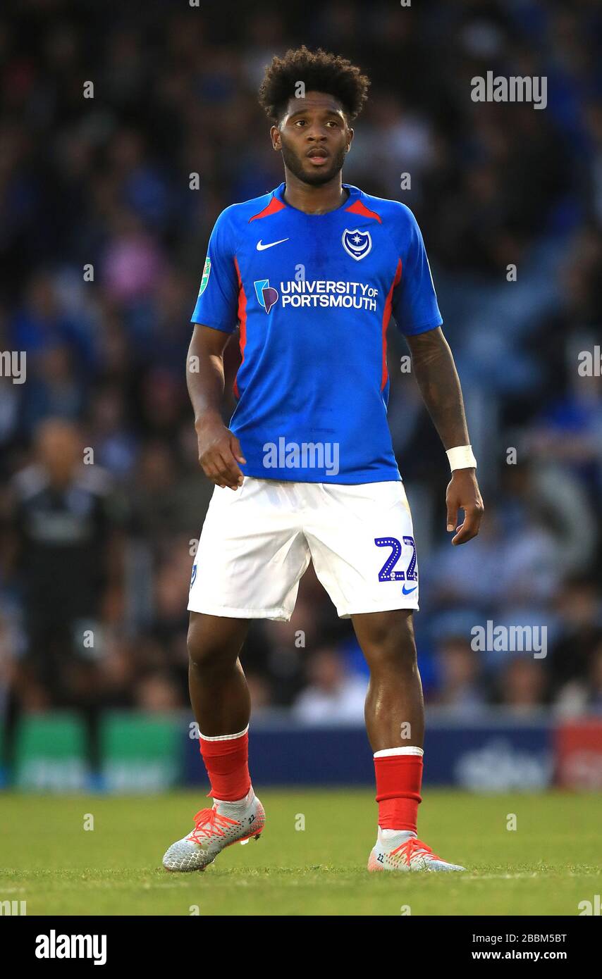 Portsmouth's Ellis Harrison Stock Photo - Alamy