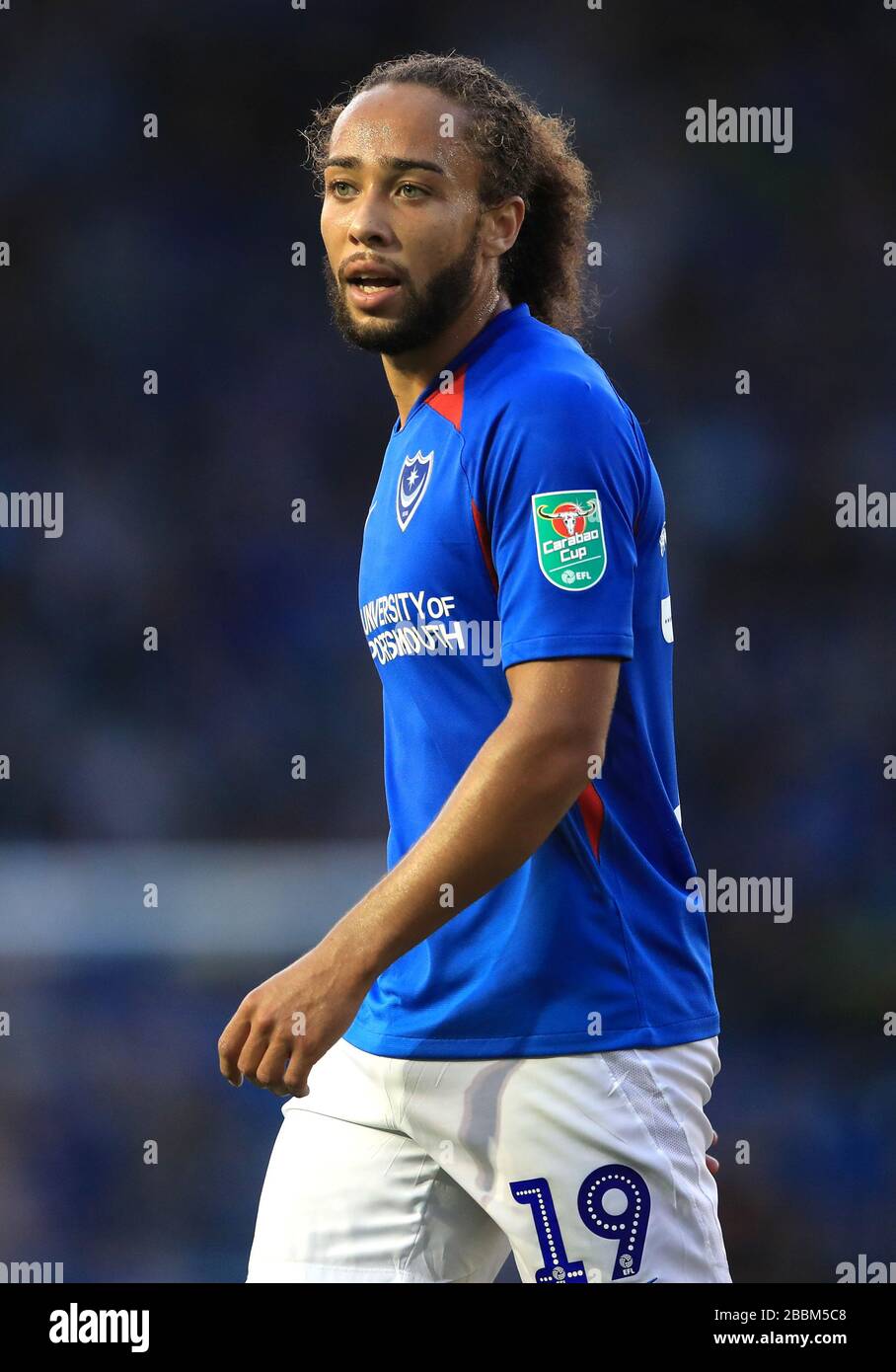 Portsmouth's Marcus Harness Stock Photo - Alamy