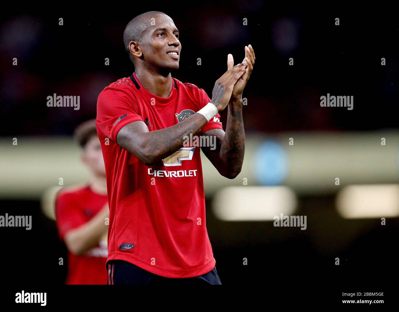 Ashley Young, Manchester United Stock Photo - Alamy