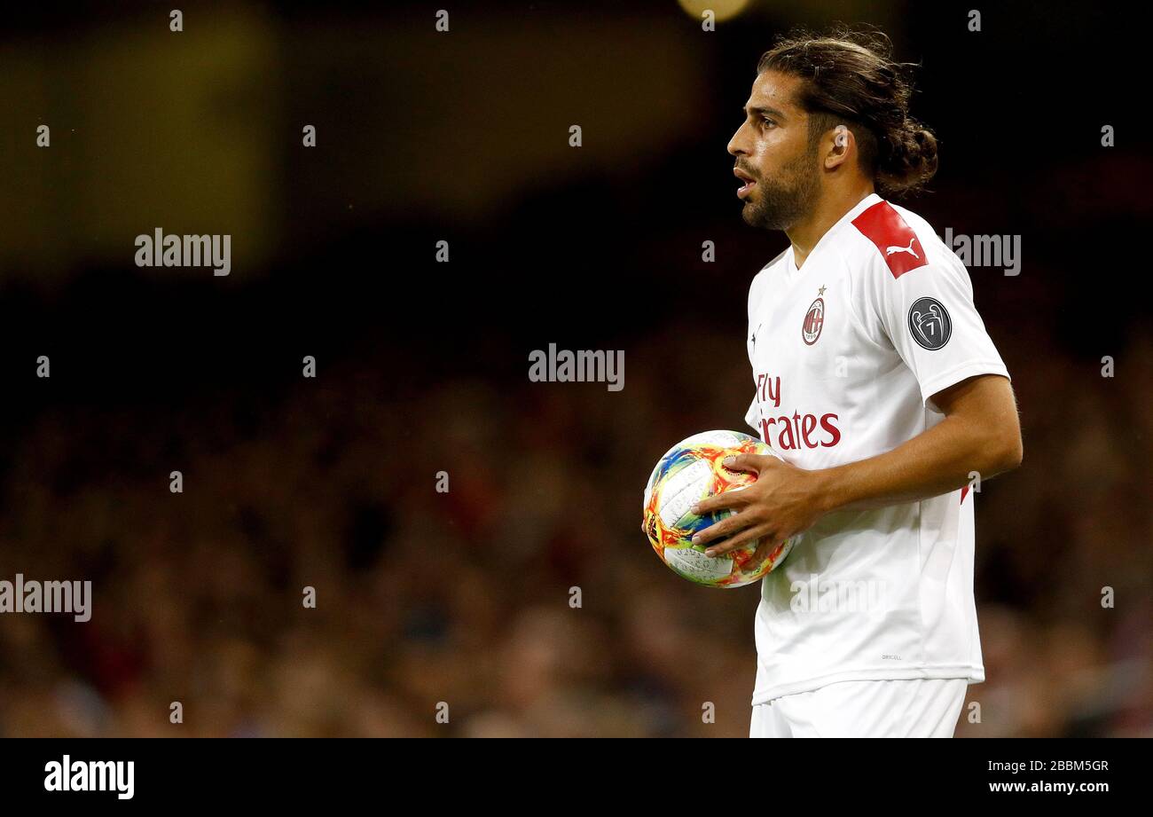 Ricardo Rodriguez, AC Milan Stock Photo - Alamy