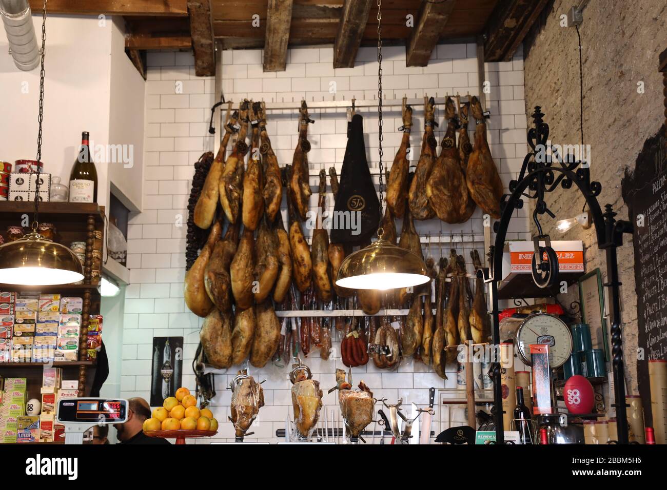 Spanish shop/ bar- restaurant /pub. Traditional delicatessen with ...