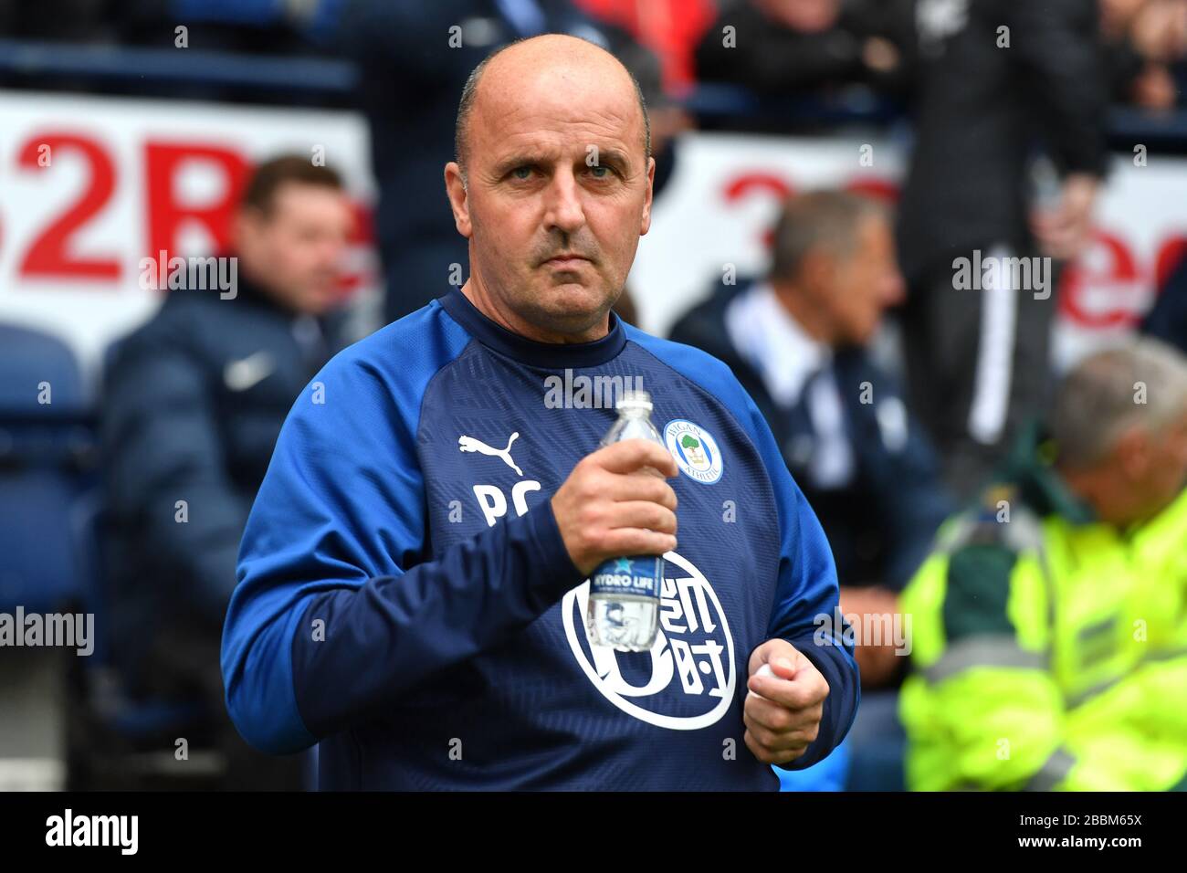 Wigan Athletic manager Paul Cook Stock Photo - Alamy
