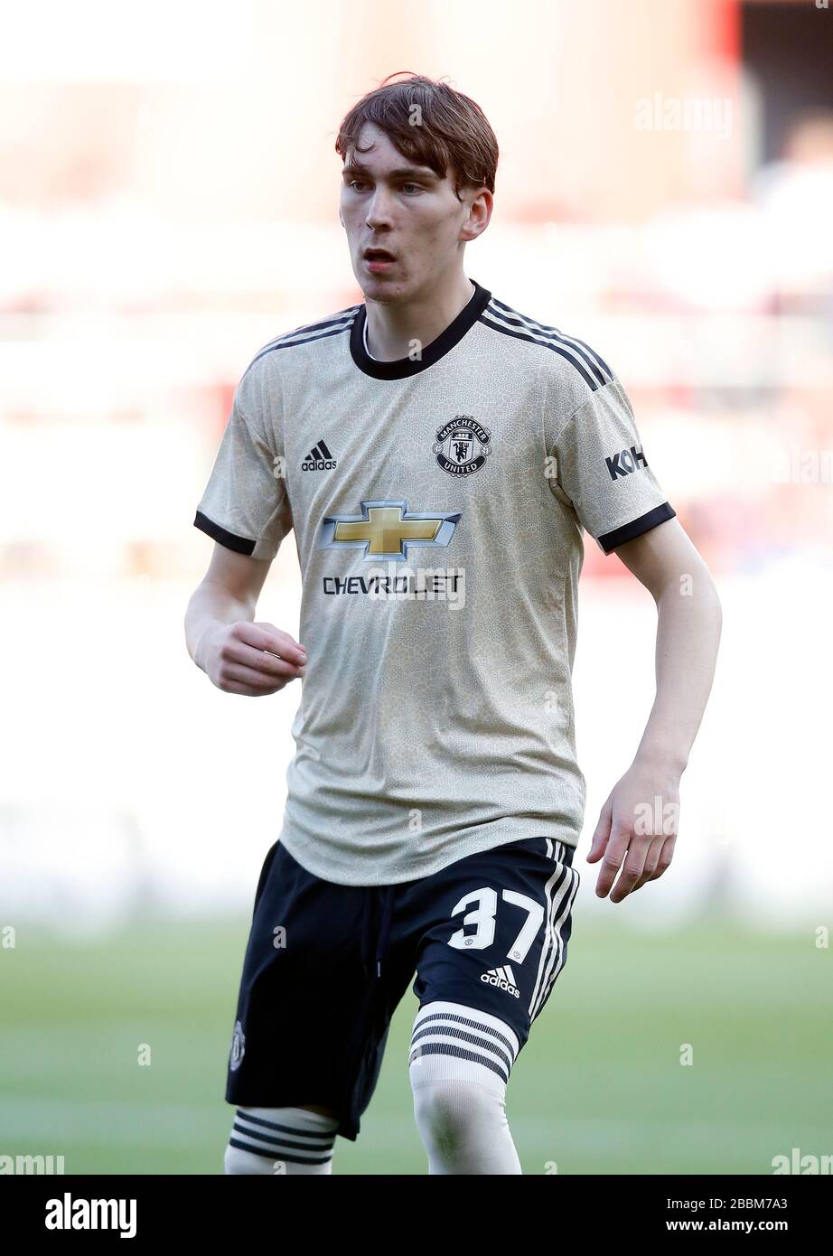 Manchester United's James Garner Stock Photo - Alamy