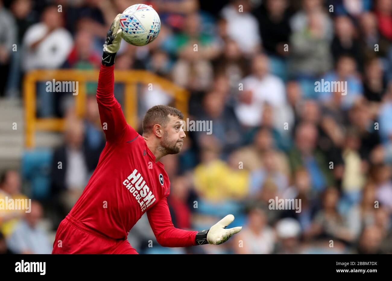 Millwall's goalkeeper Frank Fielding in action Stock Photo - Alamy