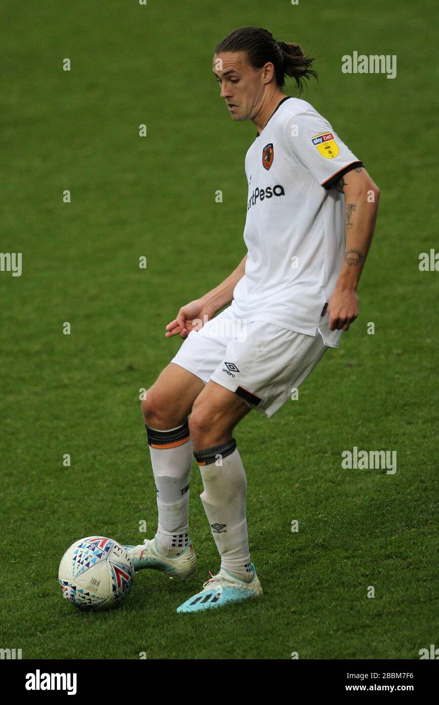 Hull City's Jackson Irvine Stock Photo - Alamy
