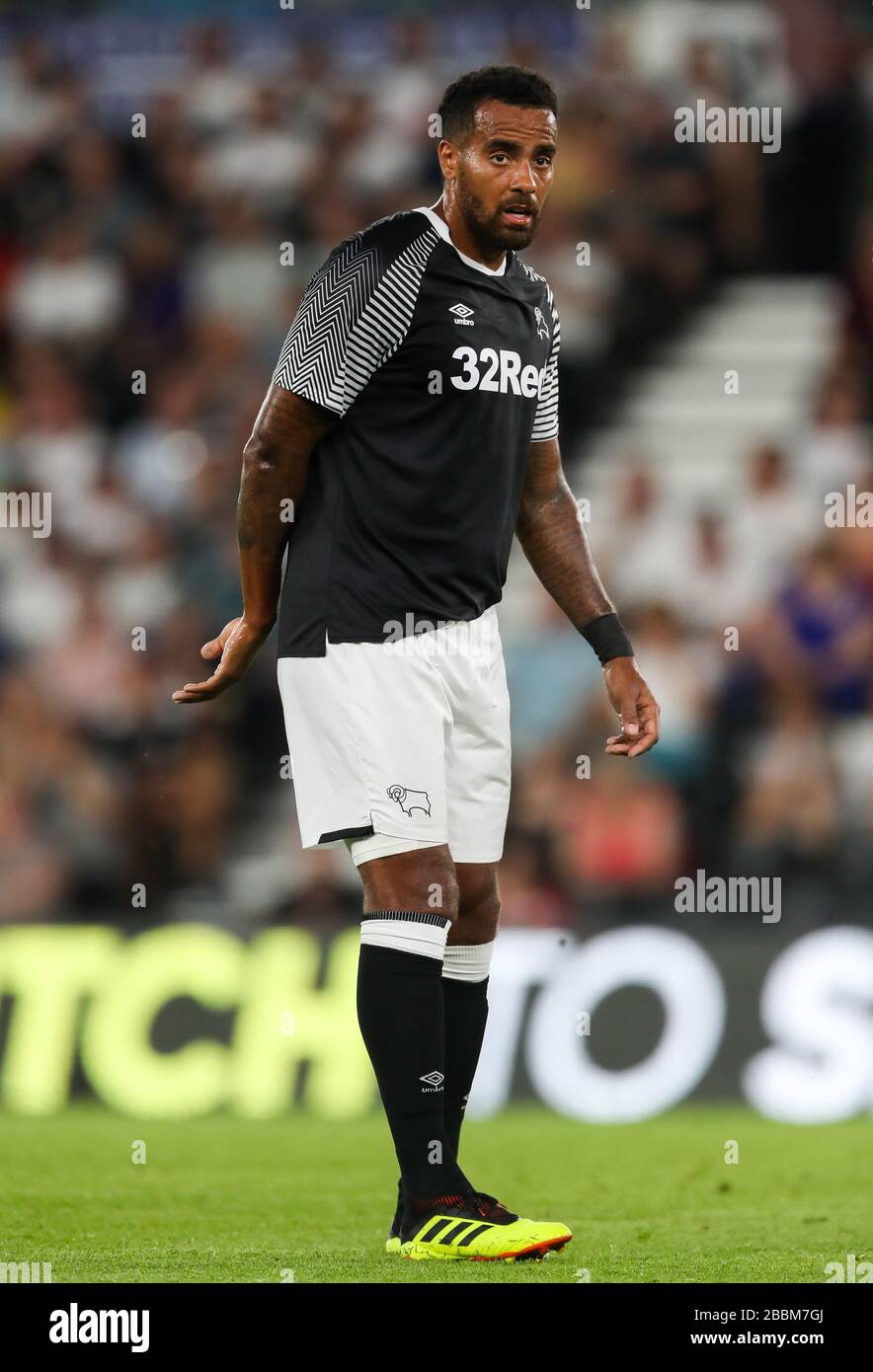 Derby County's Tom Huddlestone during the Pre-Season Friendly at Pride ...