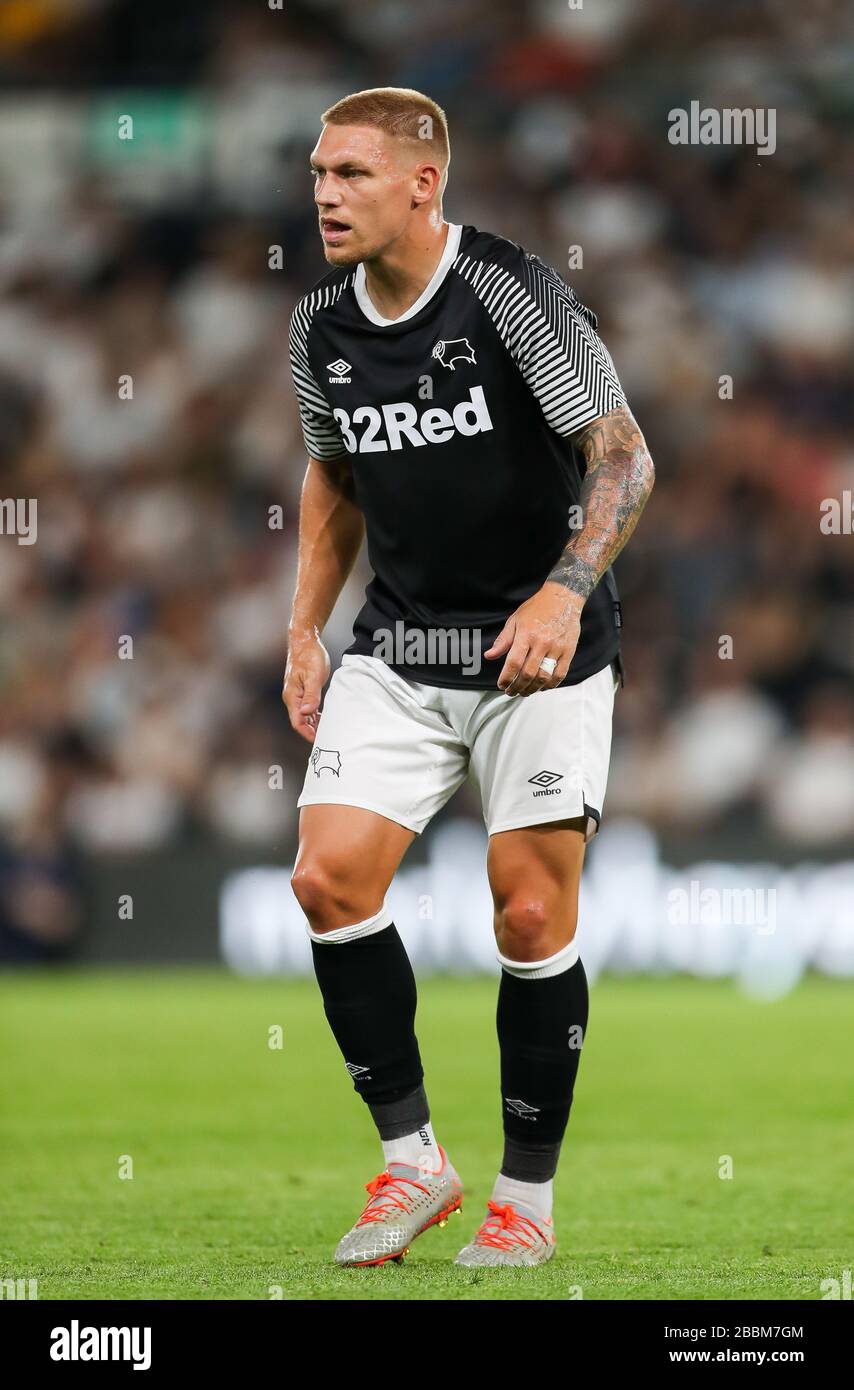 Derby County's Martyn Waghorn during the Pre-Season Friendly at Pride ...